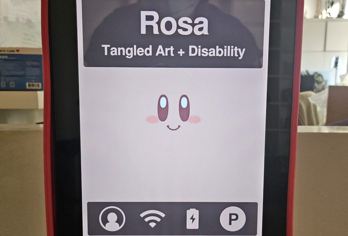 Visit Us Online Via Robot Rosa